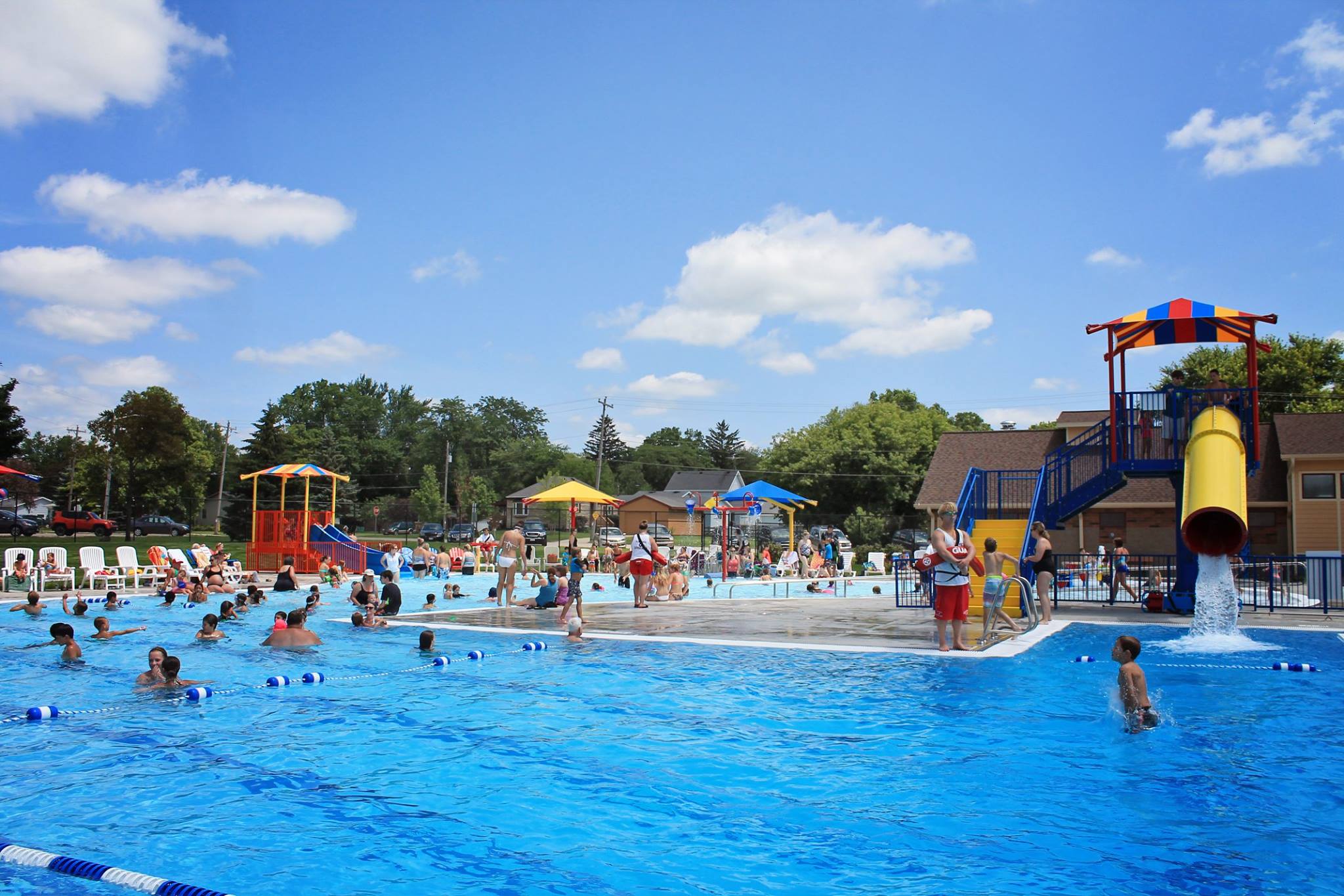 Sunset Pool Opening Day! | Elkhorn, WI